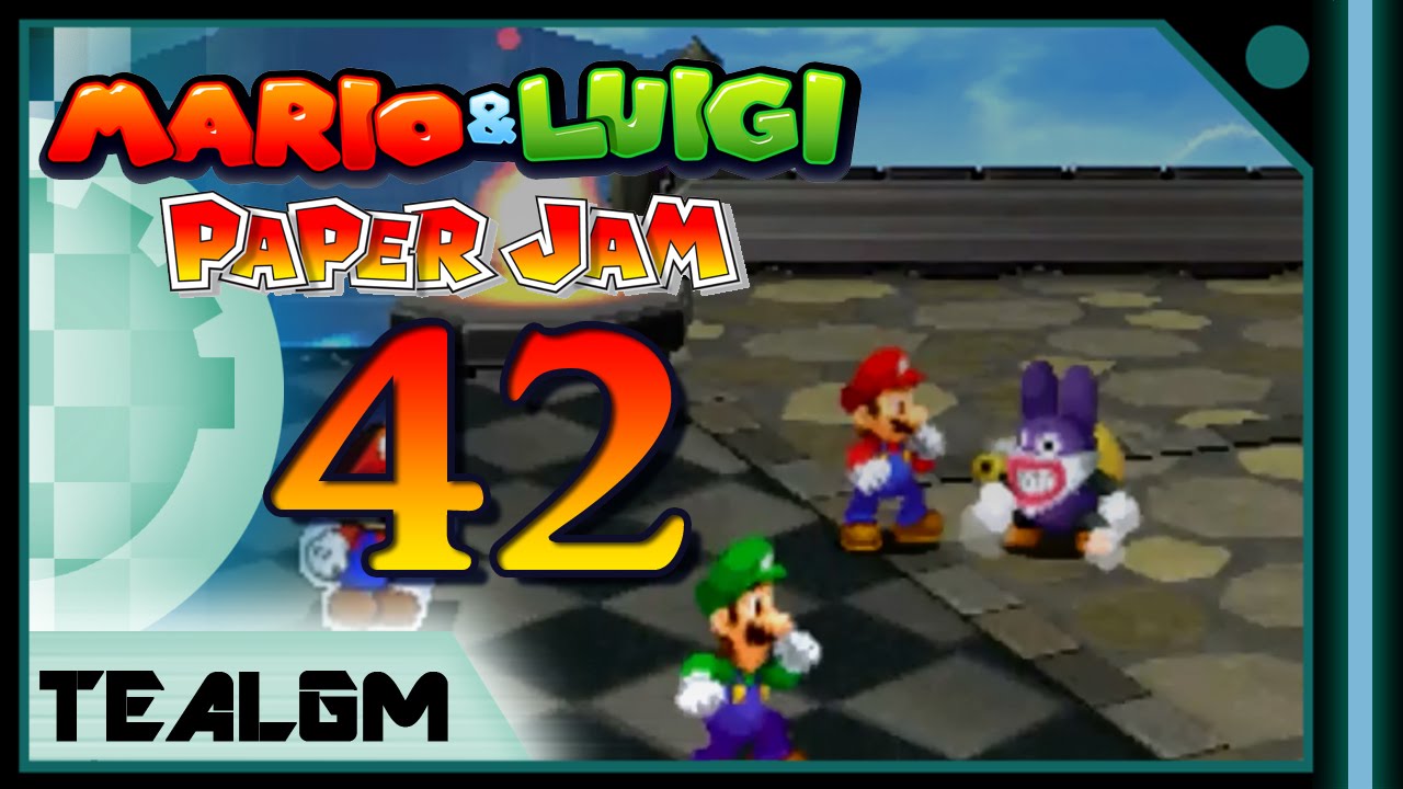 Mario & Luigi: Paper Jam Bros. - Part 42: Nabbit: A Boss Or An Ally ...