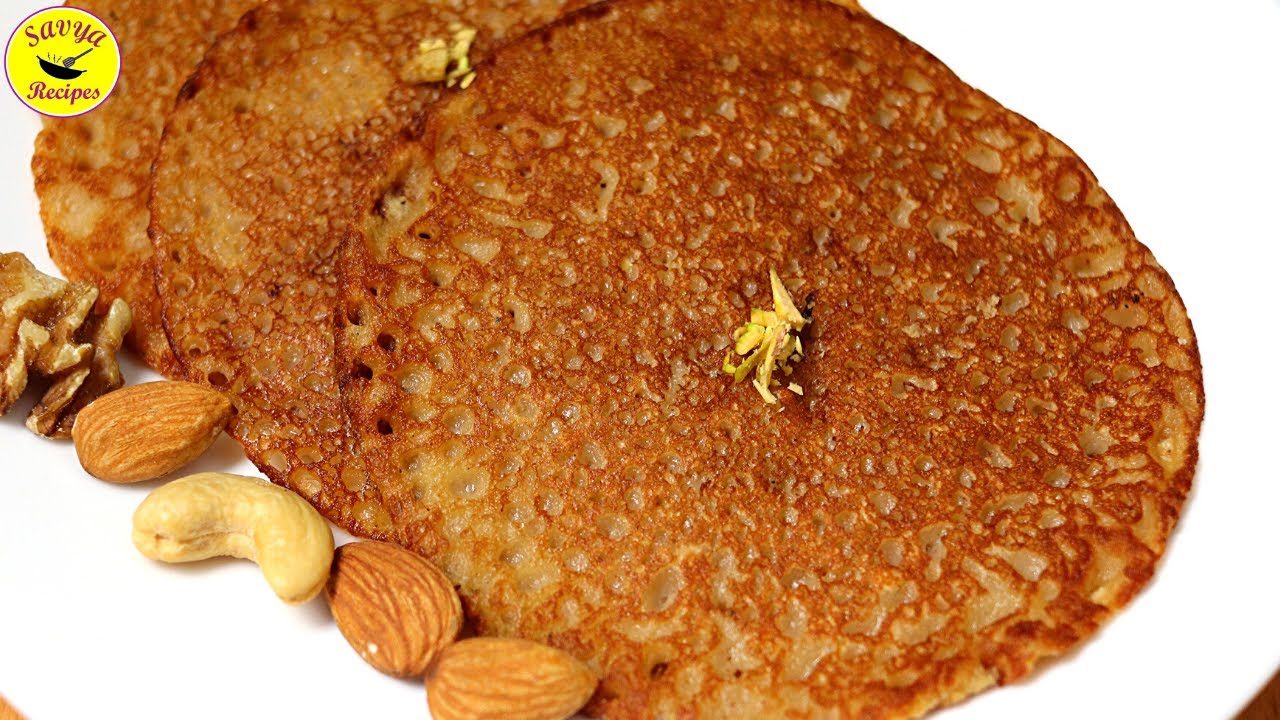Egg less Wholewheat Pancake | Wheatflour breakfast recipe | Instant ...