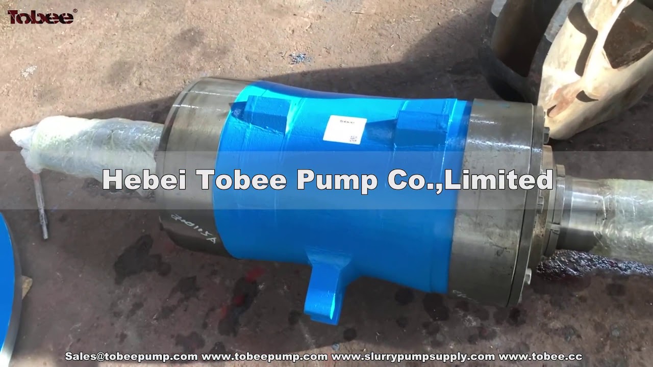 Warman pump bearing assembly - YouTube