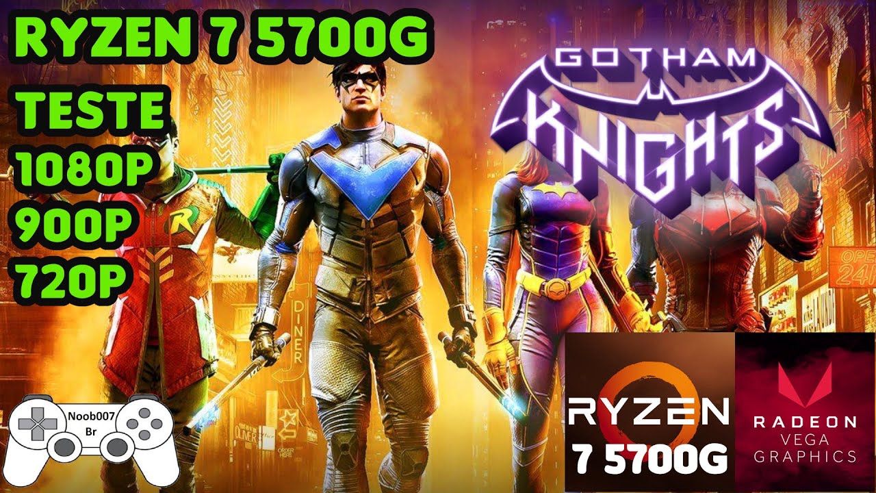 RYZEN 7 5700G | BENCHMARK | GOTHAM KNIGHTS | VEGA 8 OVERCLOCK | 16GB ...