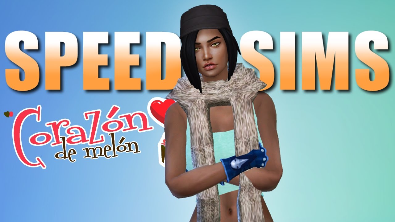Las CHICAS de CORAZÓN DE MELÓN en Los Sims 4 | Speed Sims (create a sim ...