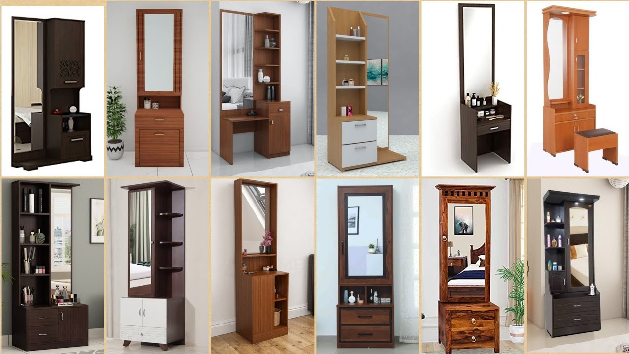 Latest Top 50 Wooden Dressing Table Designs 2025 || Unique Simple ...