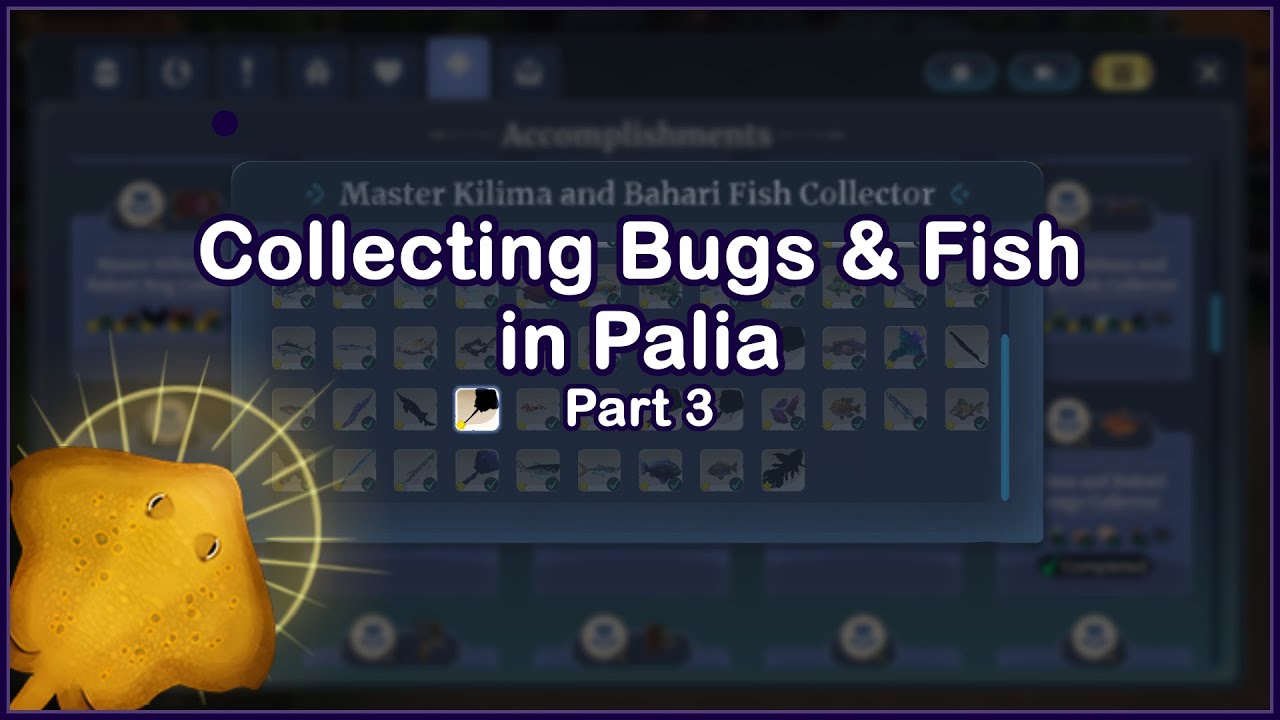 [Palia] Let's Complete My Bug & Fish Collections! Part 3 - YouTube