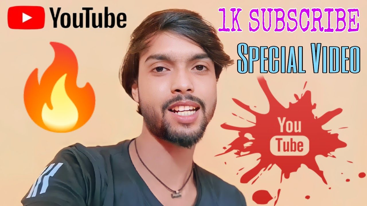 1k Subscribe || Special Video || 1K Subscribe Special vlogs - YouTube