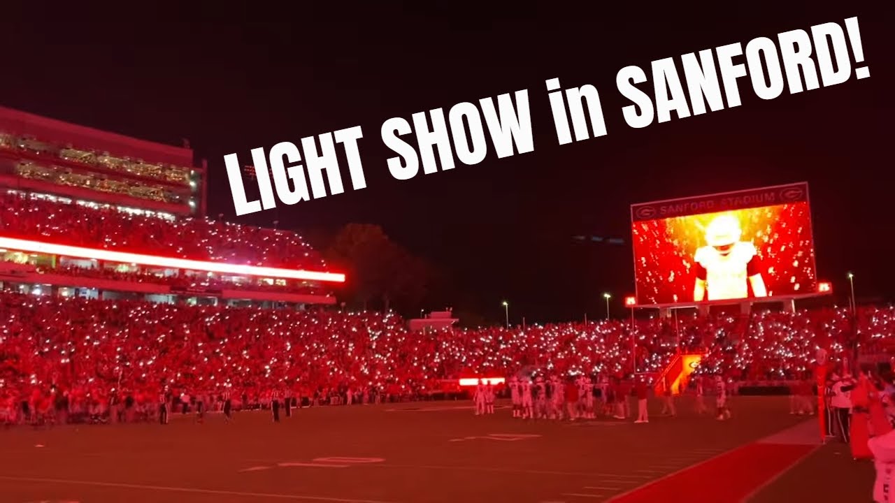 Light up Sanford Stadium! - YouTube