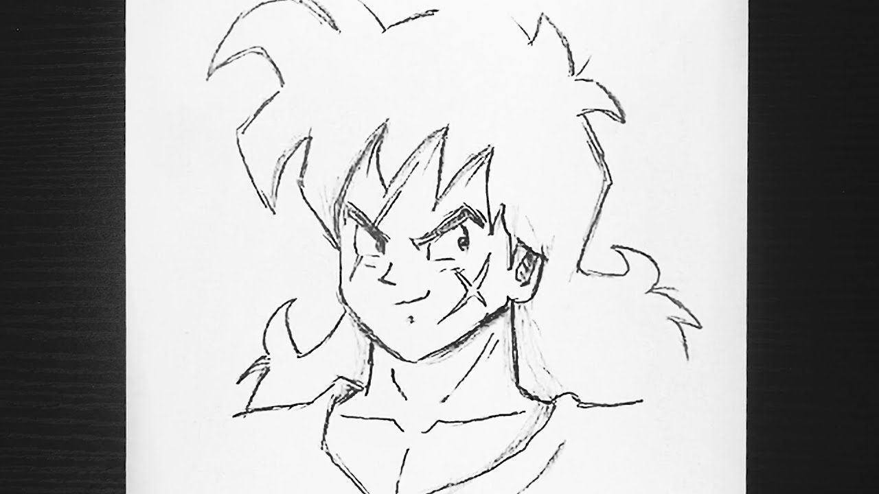 How to draw Yamcha | Anime drawing tutorial step by step for beginners ...