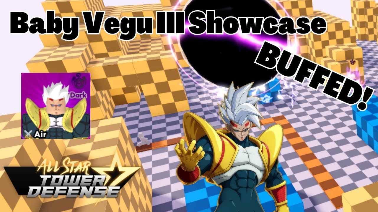 Baby Vegu III Showcase BUFF (Baby Vegeta Super Saiyan III DragonBall GT ...