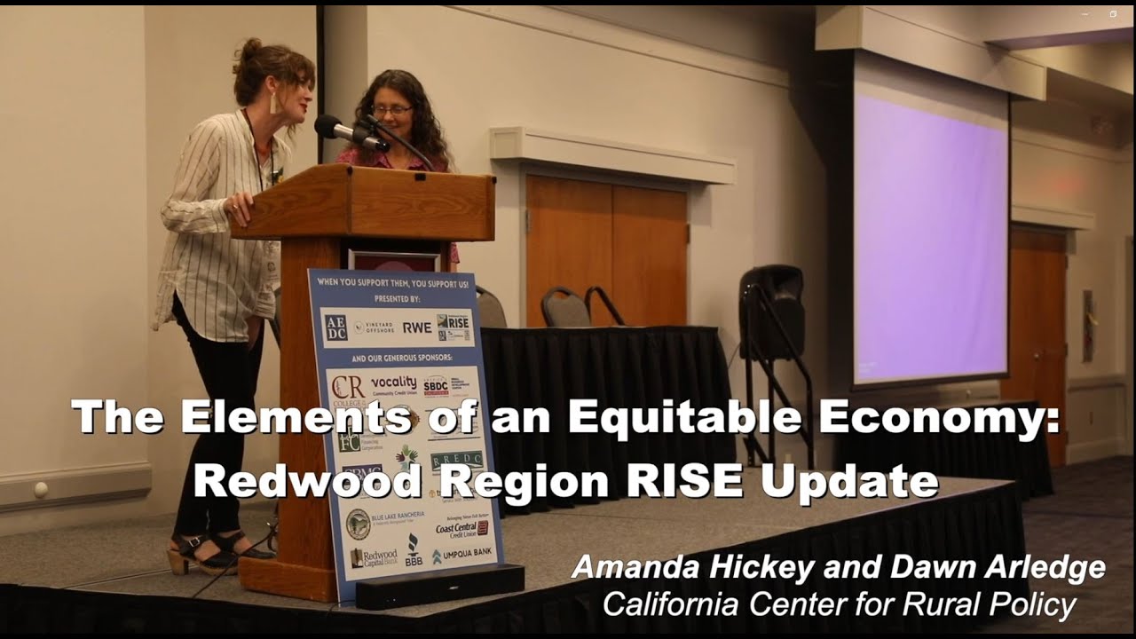 Amanda Hickey and Dawn Arledge California Center for Rural Policy - YouTube