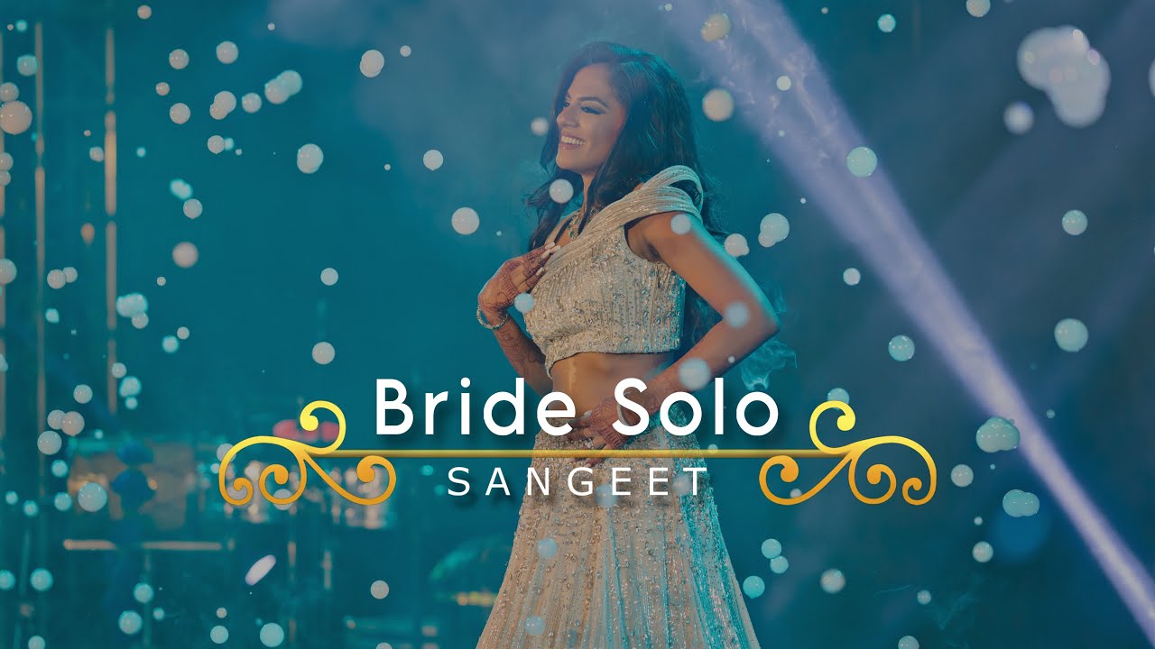 Beautiful Bride Solo | Sangeet | Wedding POPCORN - YouTube
