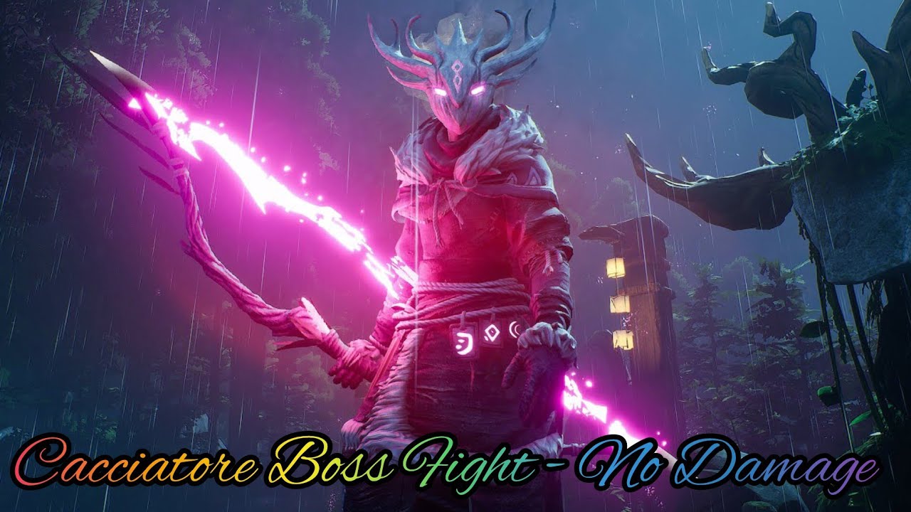 Kena: Bridge of Spirits - Cacciatore Boss Fight No Damage - YouTube