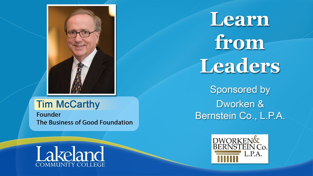 Learn From Leaders Excerpt - Tim McCarthy, Founder, The Business of ...