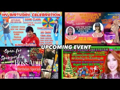 Promoting my BIRTHDAY CELEBRATION ON NOV 23, 7PM - YouTube