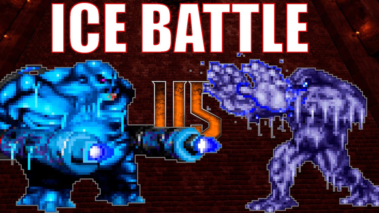 Cryocubus vs Wendigo - DOOM vs HEXEN Monster Infighting - Crossover NPC ...