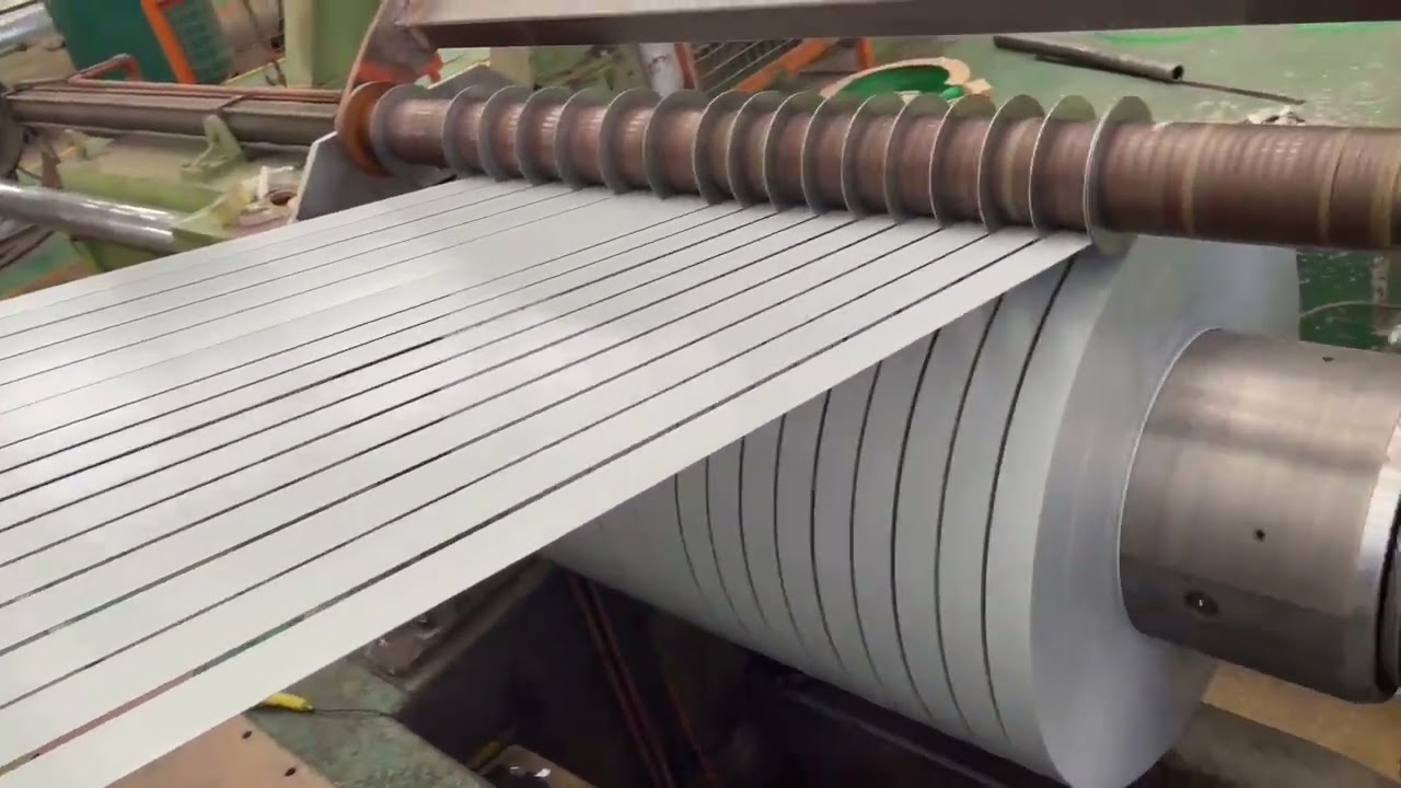 0.4MM Thick Electro galvanized Sheet with Film - SECC roll - YouTube