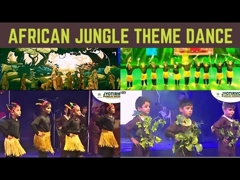 AFRICAN JUNGLE THEME DANCE/ KID'S DANCE PERFORMANCE/ PINKY GUCHHAIT ...