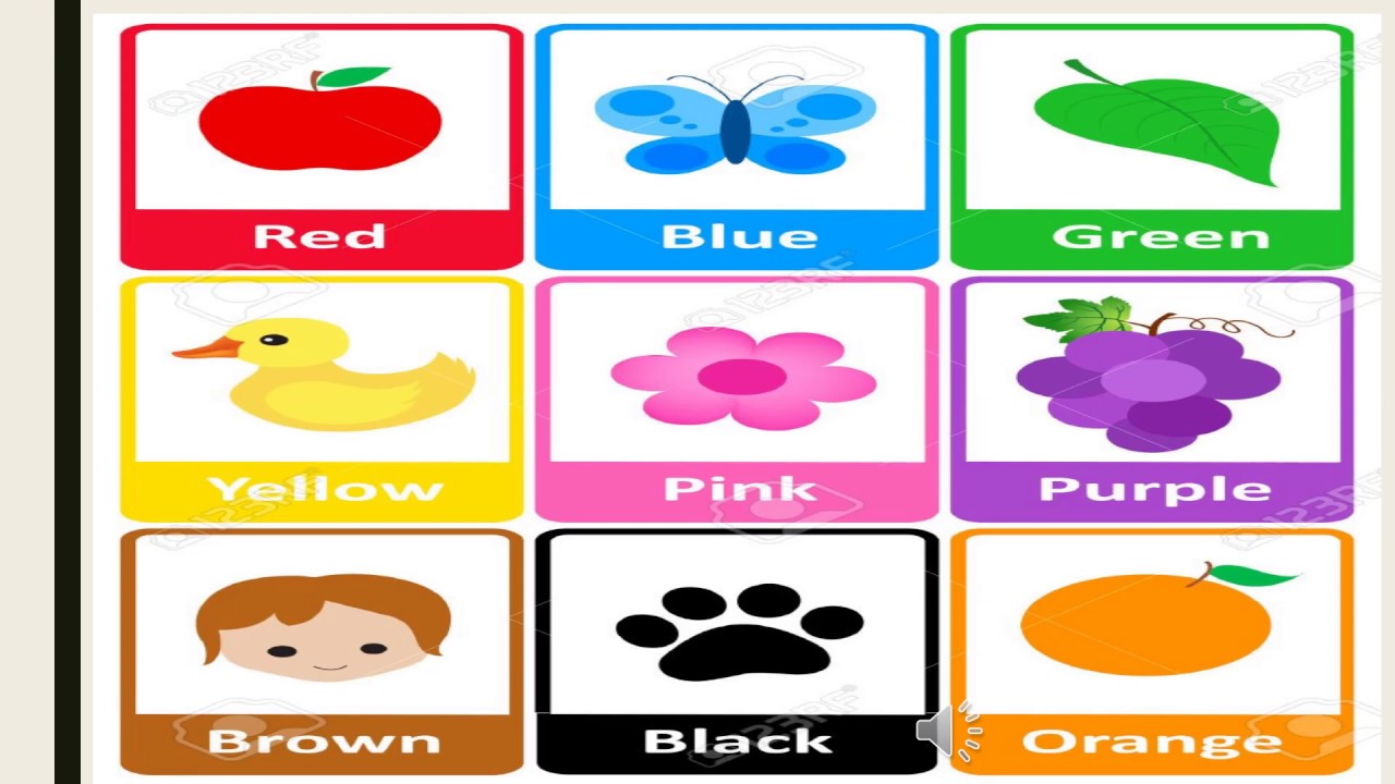 The colors class #3 - YouTube