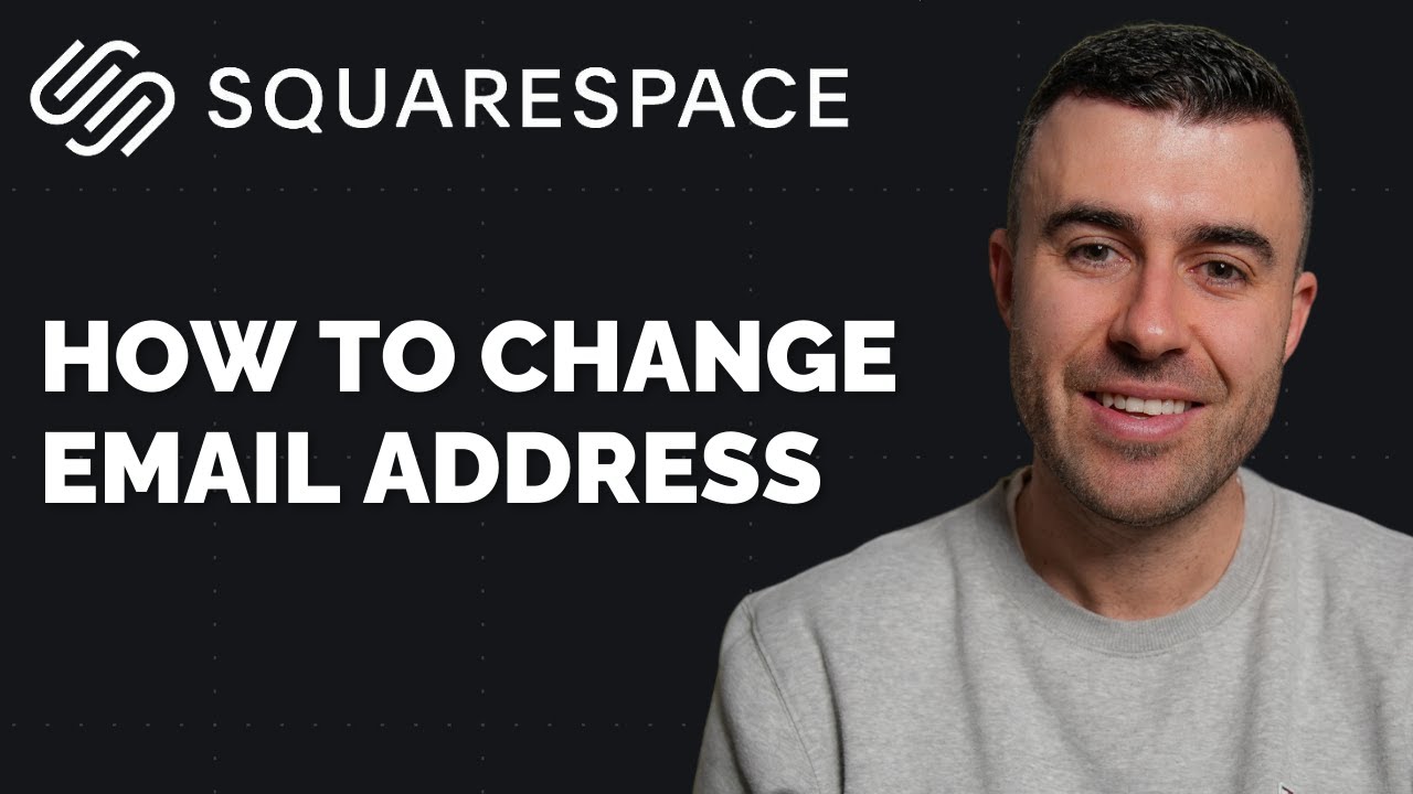How to Change Email on Squarespace (Step by Step) - YouTube