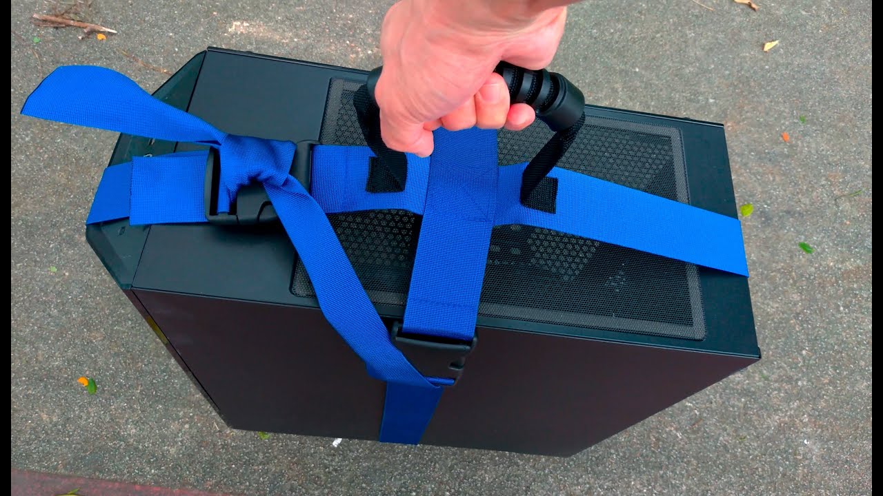 Hand-Carry Strap With Handle & Buckles For Carrying Heavy Objects - How ...