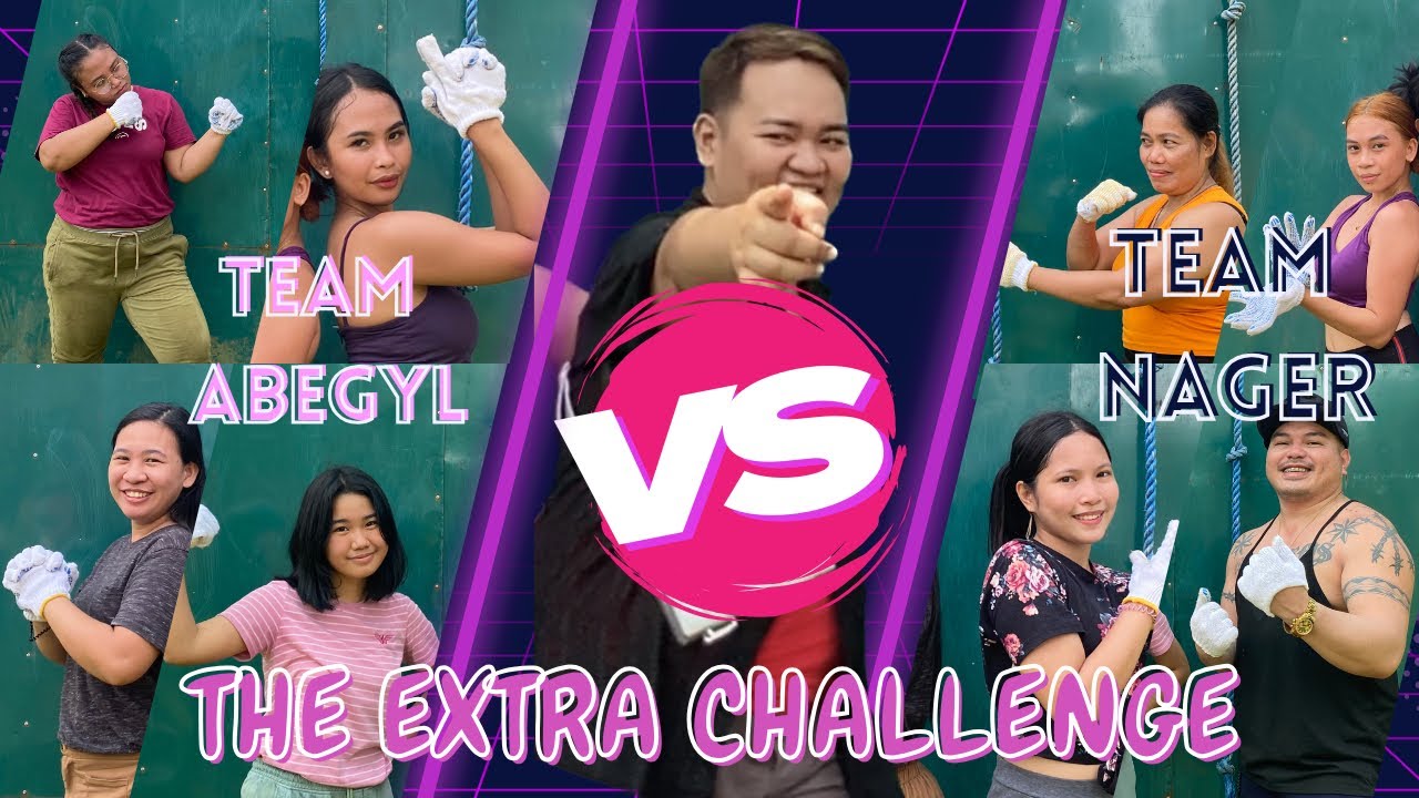 DAY2 IN CALIRAYA ECOVILLE | EXTRA CHALLENGE TeamABE vs TeamNAGER # ...