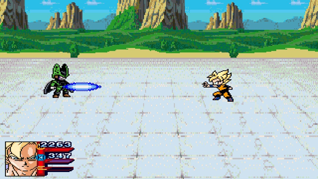 Dragon ball z rpg maker game 2011(More gameplay) - YouTube