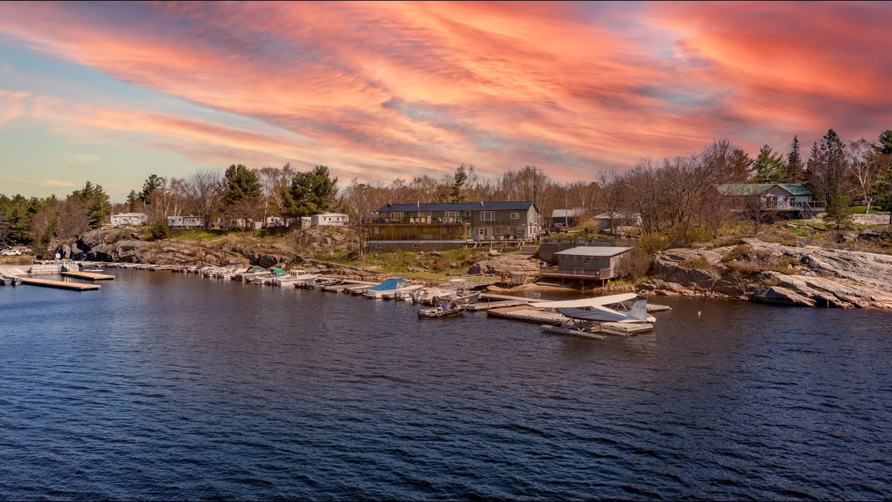 Dillon Cove Marina & Resort - Georgian Bay - YouTube