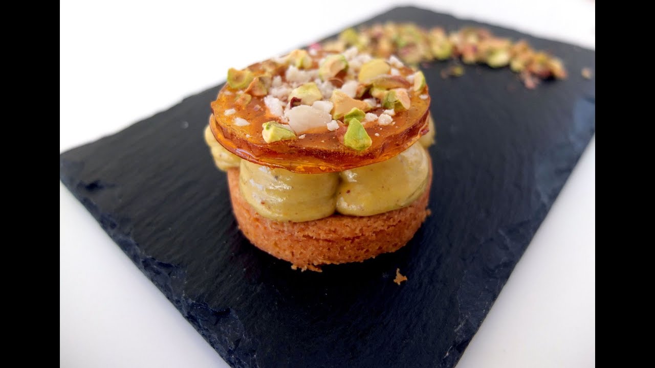 SABLÉS con CREMA de PISTACHO 😍😋, postre DELICIOSO MODERNO Y SOFISTICADO ...