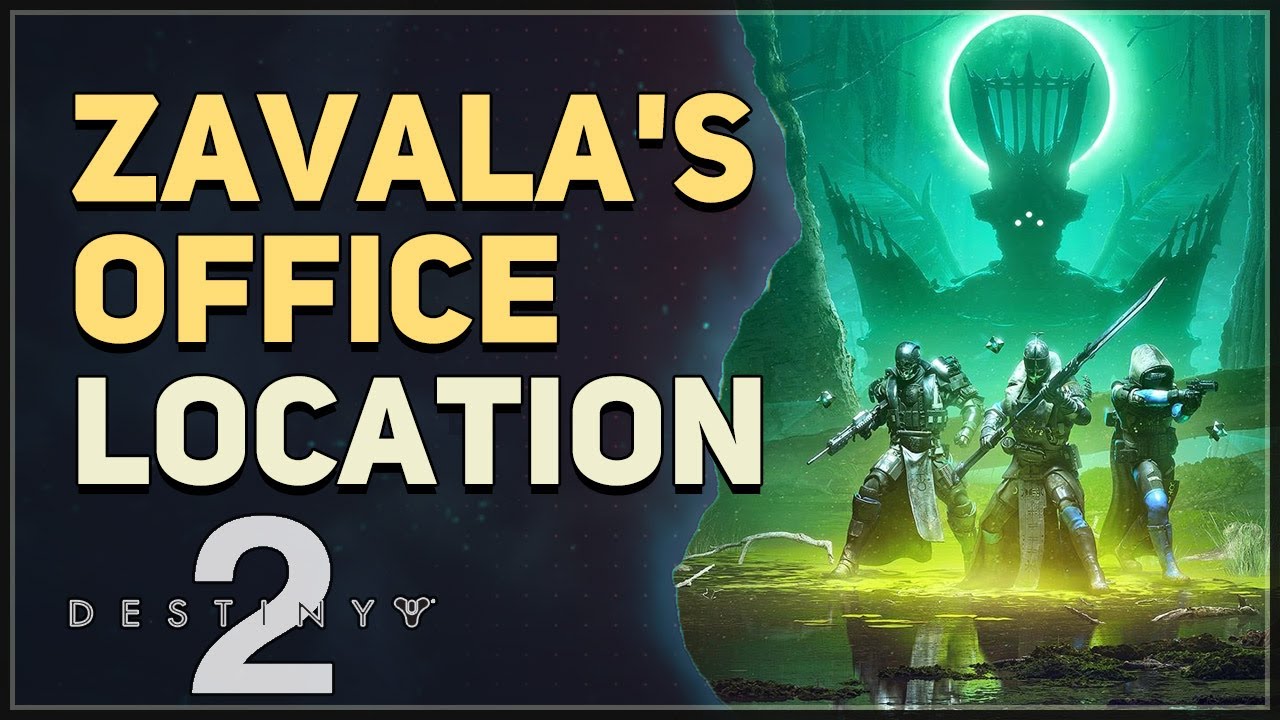 Zavala's Office Location Destiny 2 - YouTube