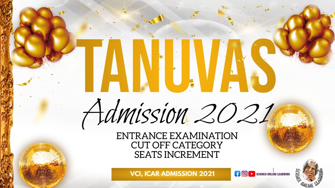 tanuvas admission 2021 | Tanuvas counseling process | bvsc & ah ...