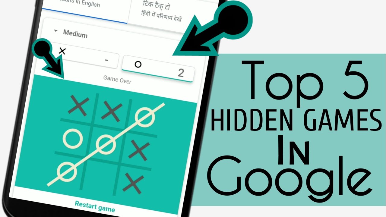 Top 5 Hidden Games in Google Search | Cool Hidden Games in Google - You ...