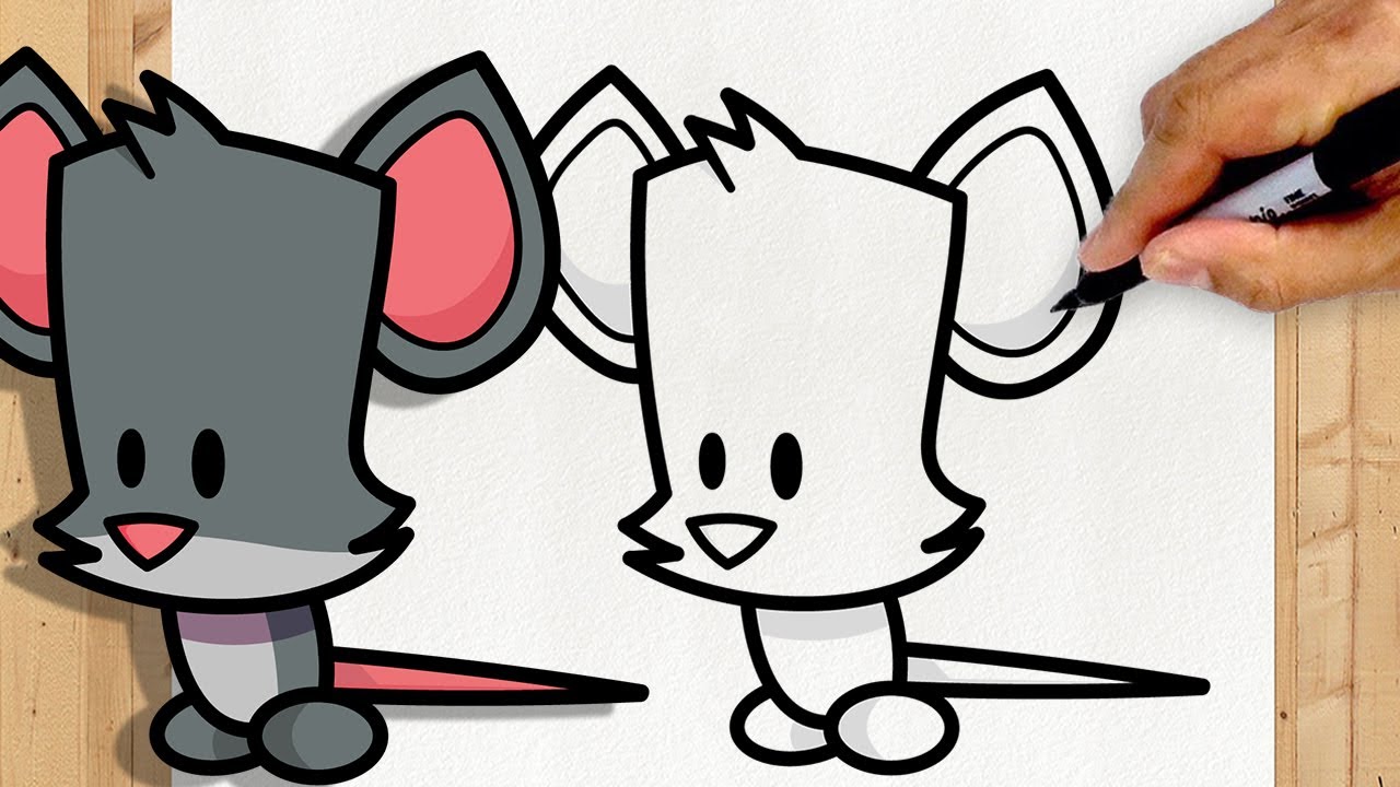 HOW TO DRAW LOUIE FROM SUSPECTS MYSTERY MANSION | Mouse Suspects | Step ...