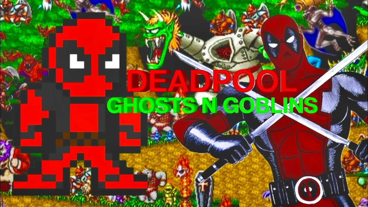[8-BIT NES] Deadpool Ghosts N Goblins [GamerFunTime] - YouTube