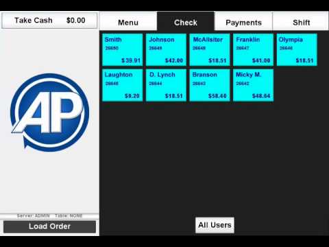 POS Instructional Video 15 - Printing A Check - YouTube