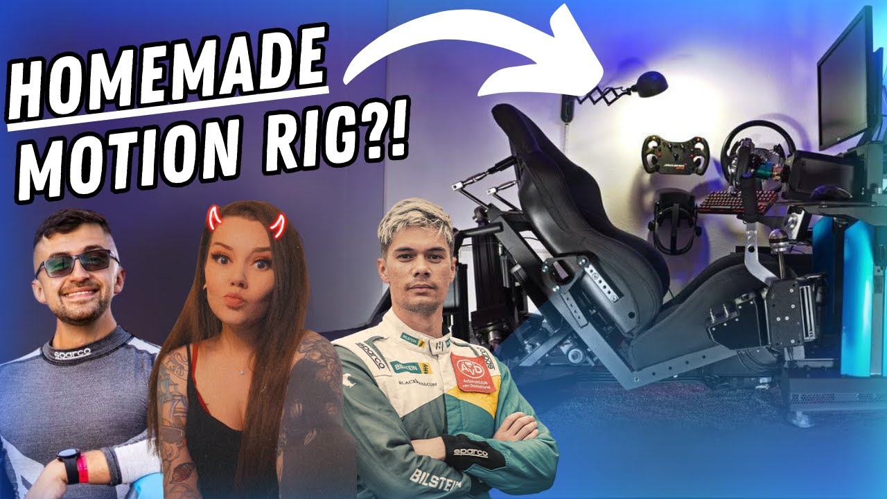 Testing Out The 130K HOMEMADE Motion Sim Rig: Is It Worth It? - YouTube
