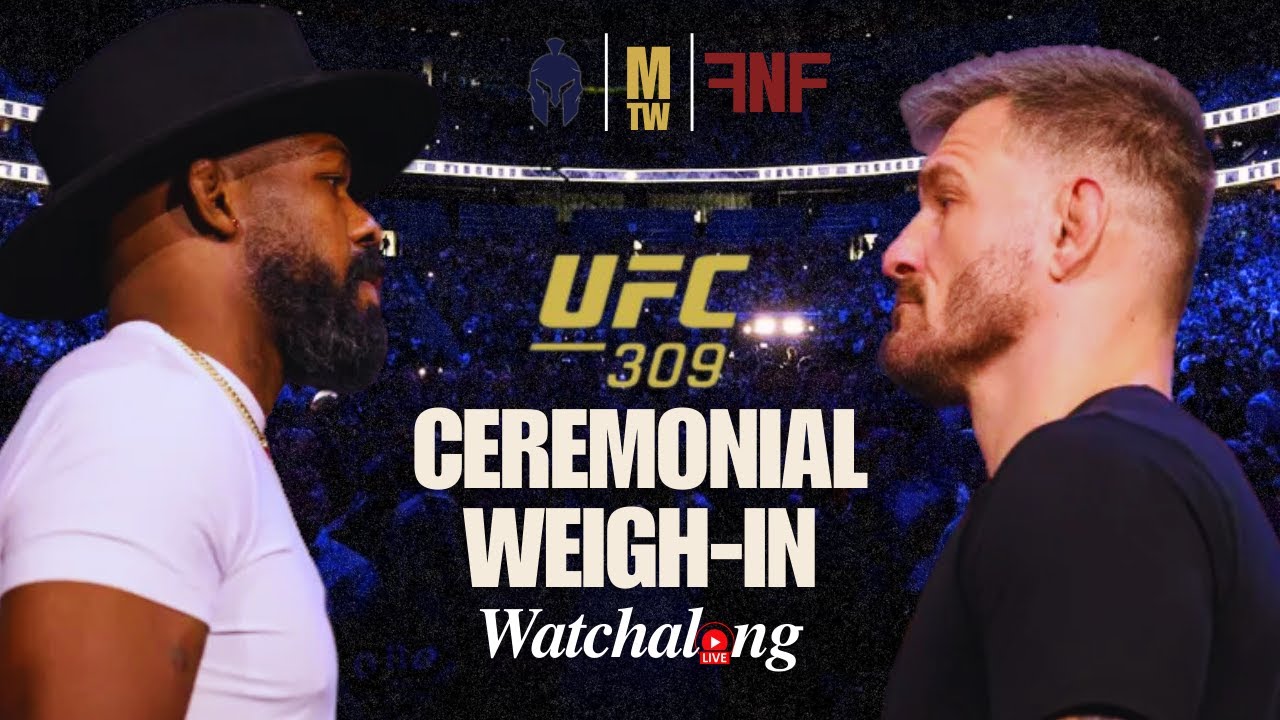 🔴 Live: UFC 309 BREAKDOWN/WEIGH IN WATCH ALONG! - YouTube