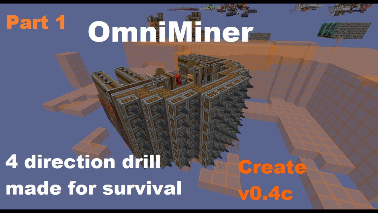 OmniMiner Part 1 : Designing the first survival omnidirectionnal drill ...