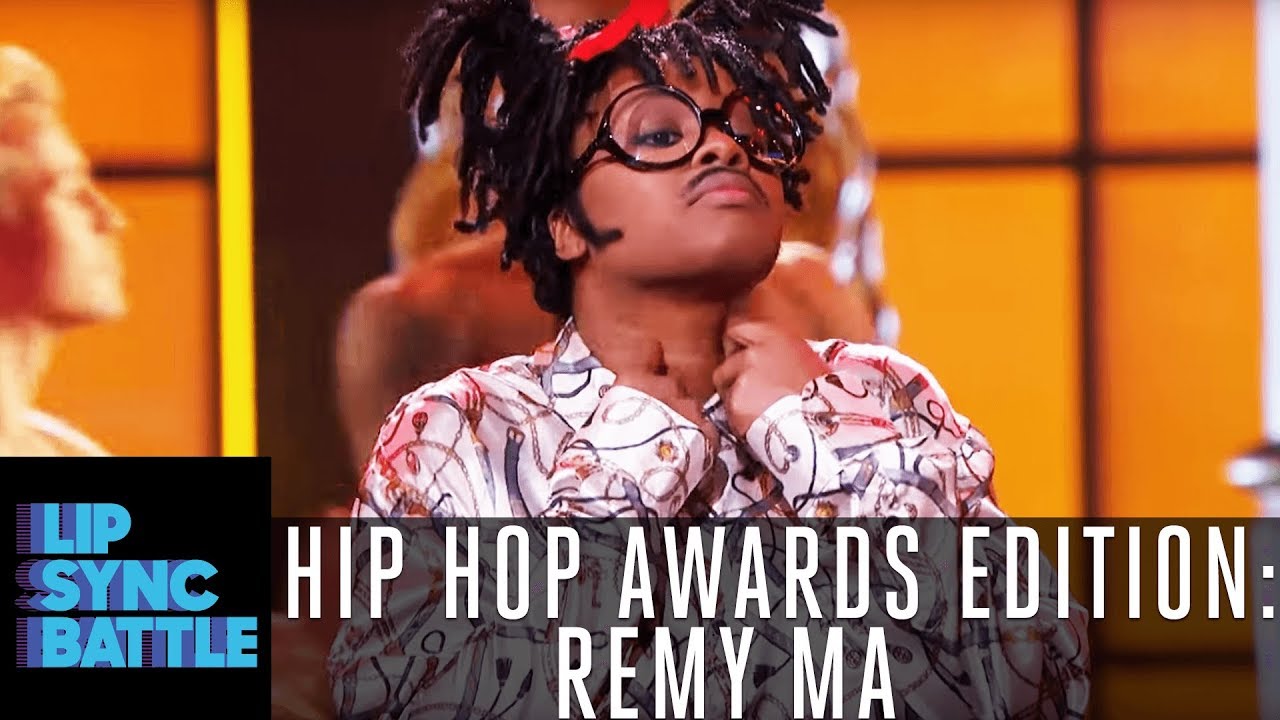 Remy Ma Is Full On Busta Rhyming | Lip Sync Battle: Hip Hop Awards ...