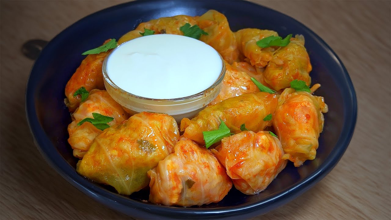 Sarmale ca la bunica cu carne de pui - Gustos Rapid - YouTube