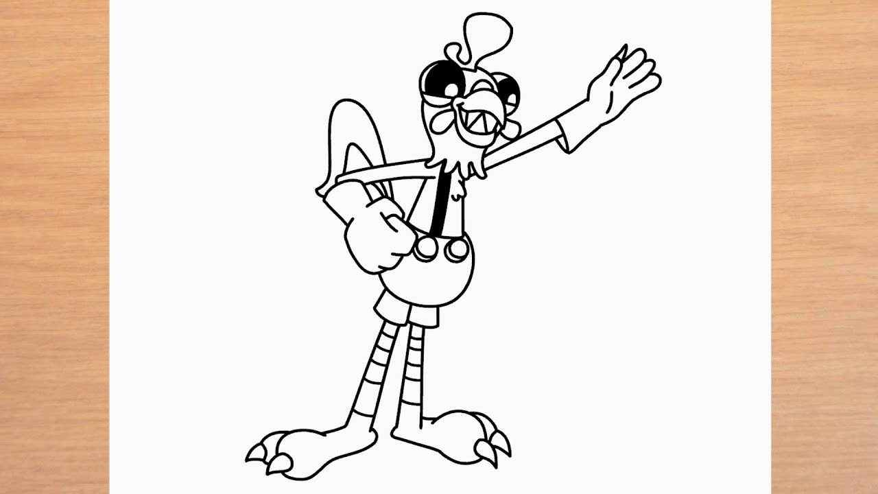 Como dibujar a Clucky de Clucky's Logic - YouTube