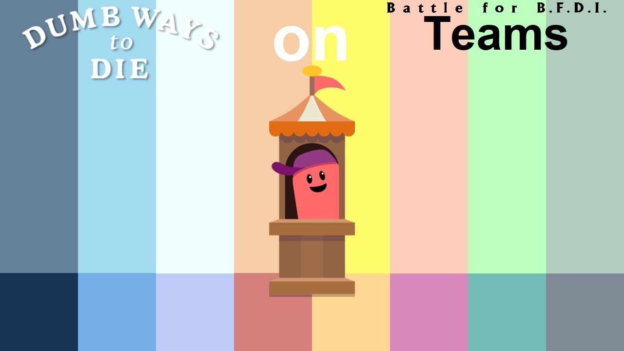 If Dumb Ways to Die Characters were on BFB Teams - YouTube