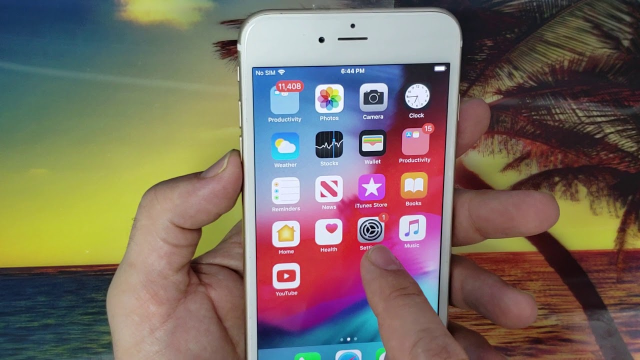 How to backup your iPhone photos and contacts to the Cloud. - YouTube