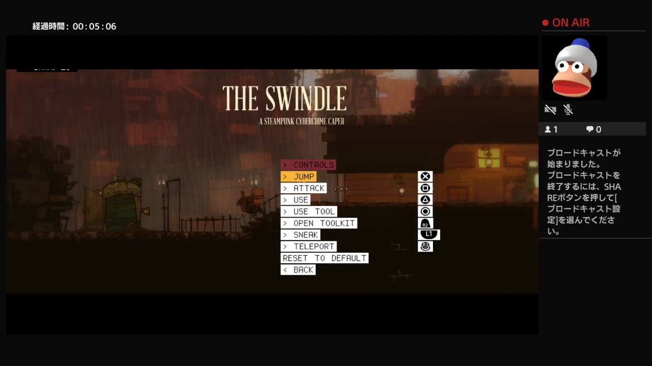 hippopotamus-3DがPS4からブロードキャスト - YouTube