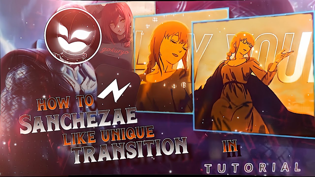 HOW TO MAKE SANCHEZAE LIKE UNIQUE TRANSITION 🧡 in Node Video - YouTube