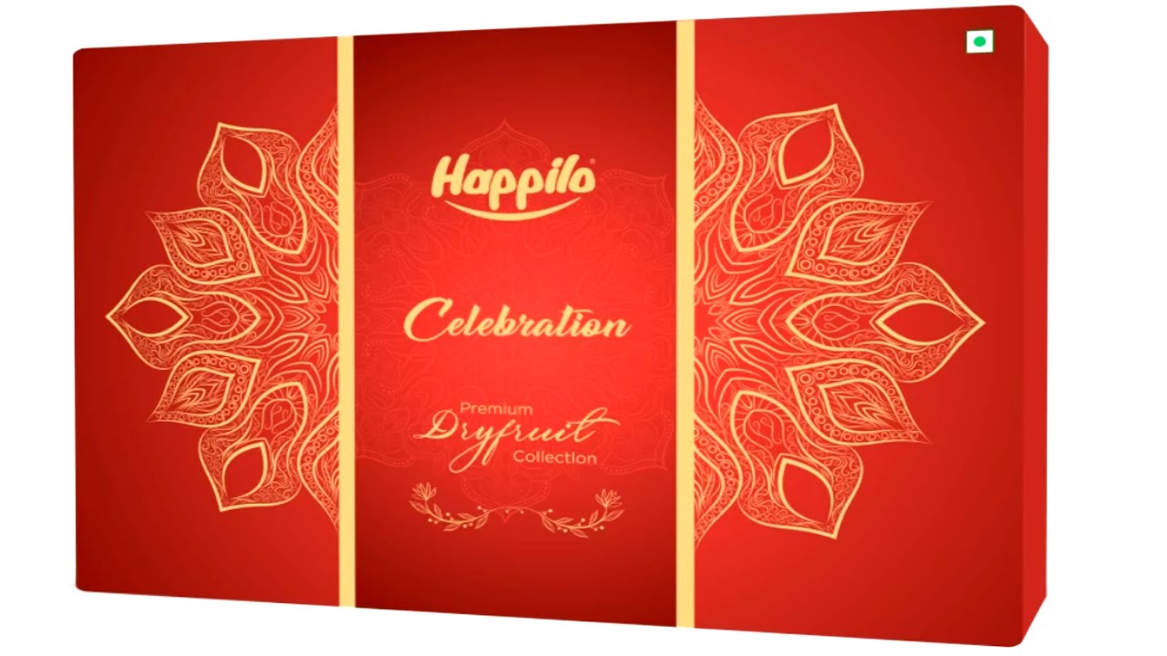 Happilo Gift Box | Premium Dry Fruit Celebration #unboxing - YouTube