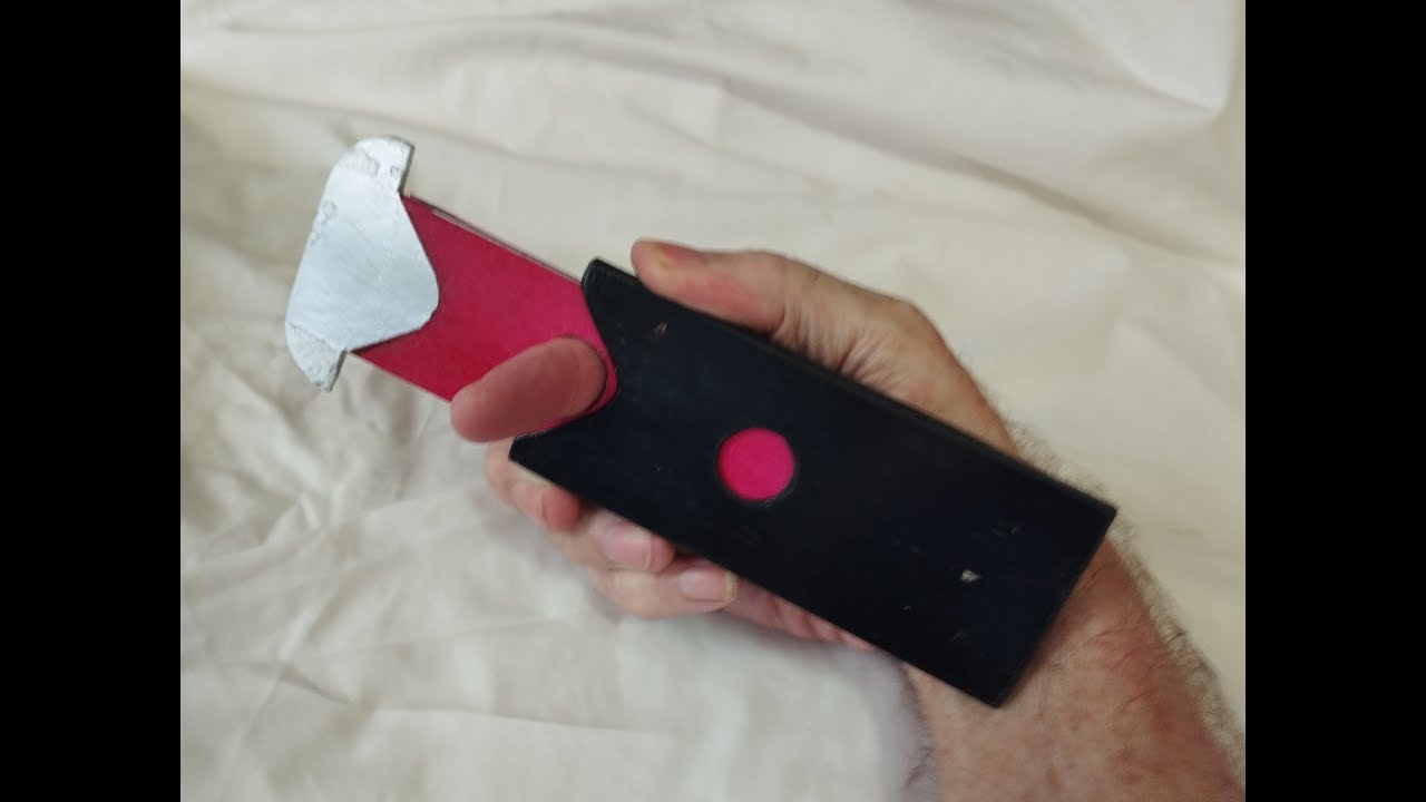 Finger hole magic trick revealed & how to make. - YouTube
