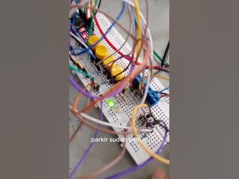 simulasi sistem semi parkir berbasis Arduino Uno - YouTube