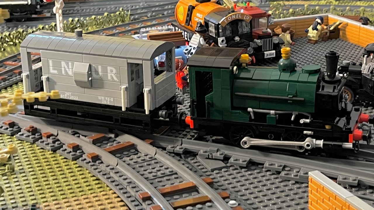 GWR 1338 and LNER Toad Brakevan - YouTube