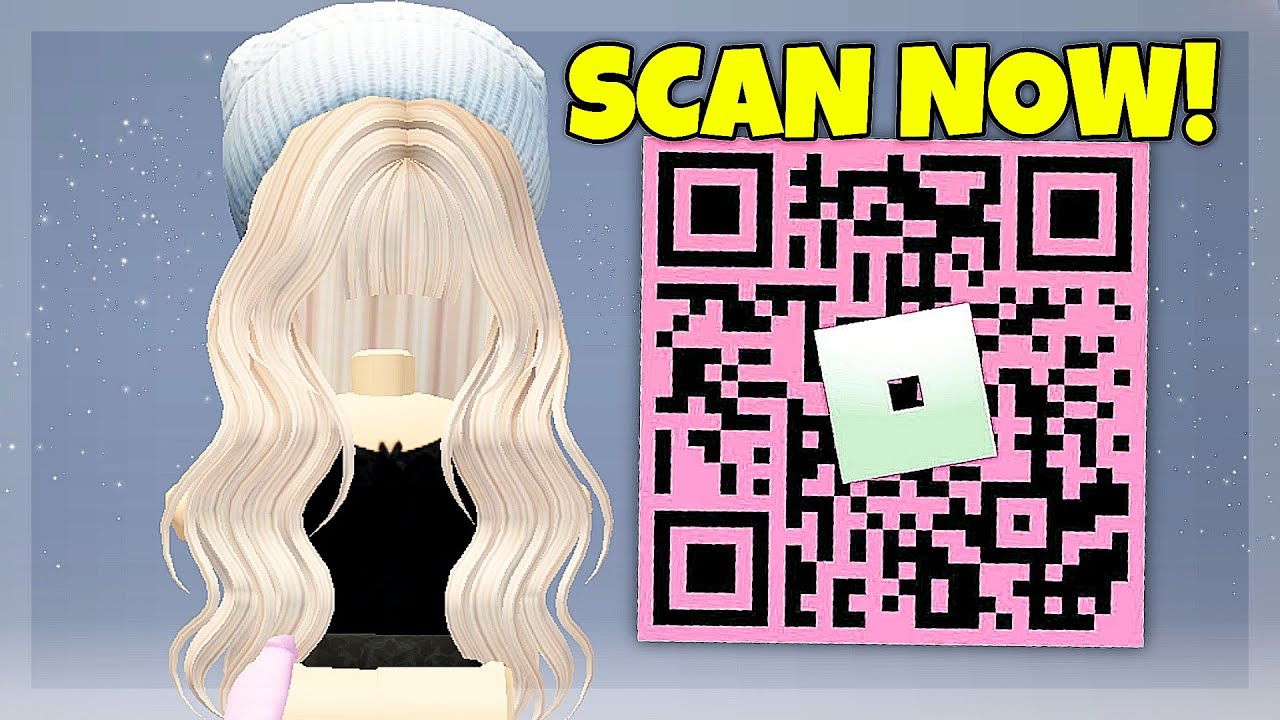 FREE HAIR AND QR CODE ITEMS ROBLOX - YouTube