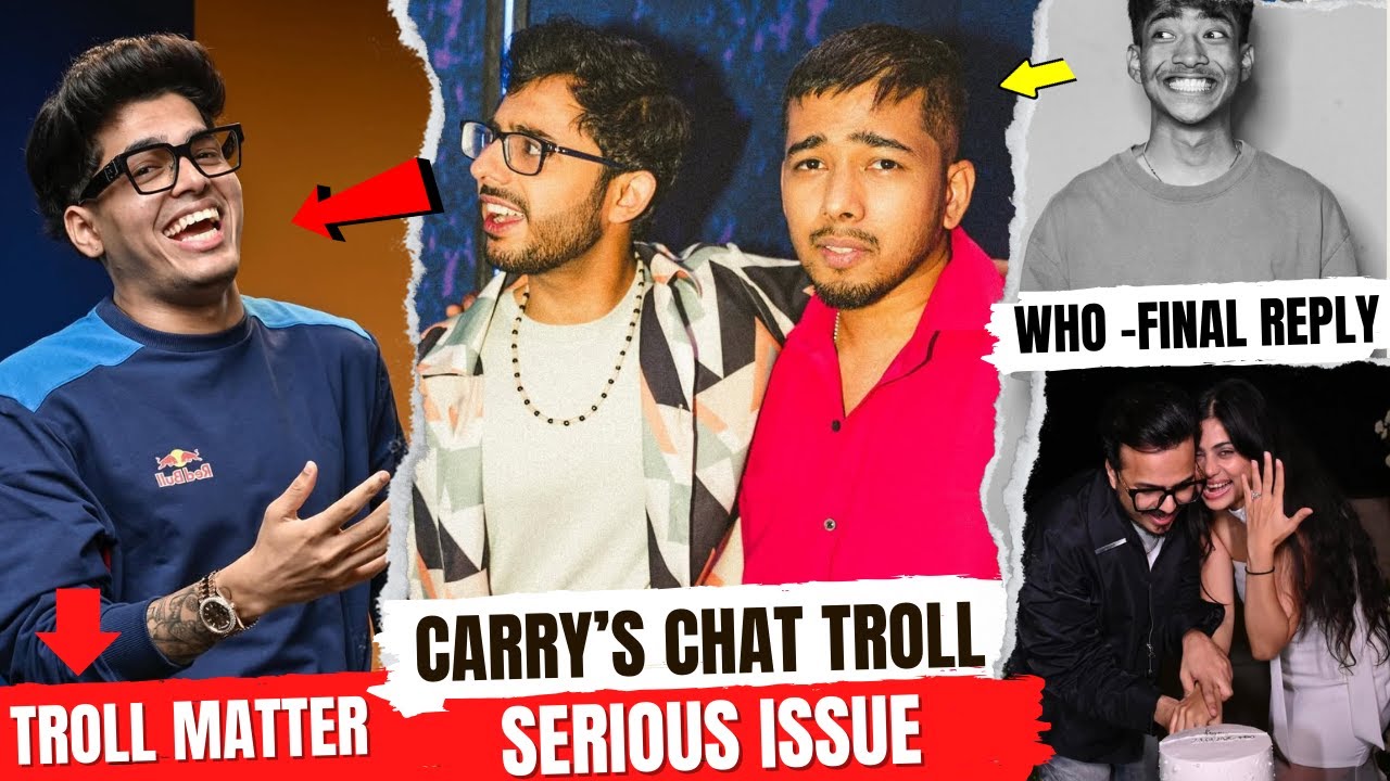 Carry Minati Chat Scout Jonathan Matter | Thug Marriage, ClutchGod ...