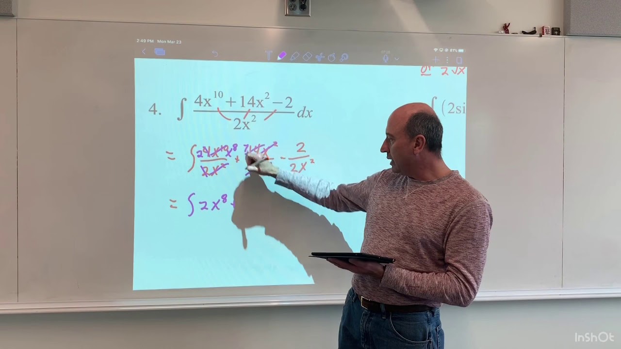 Calc1, 9B Inverse Power Rule - YouTube