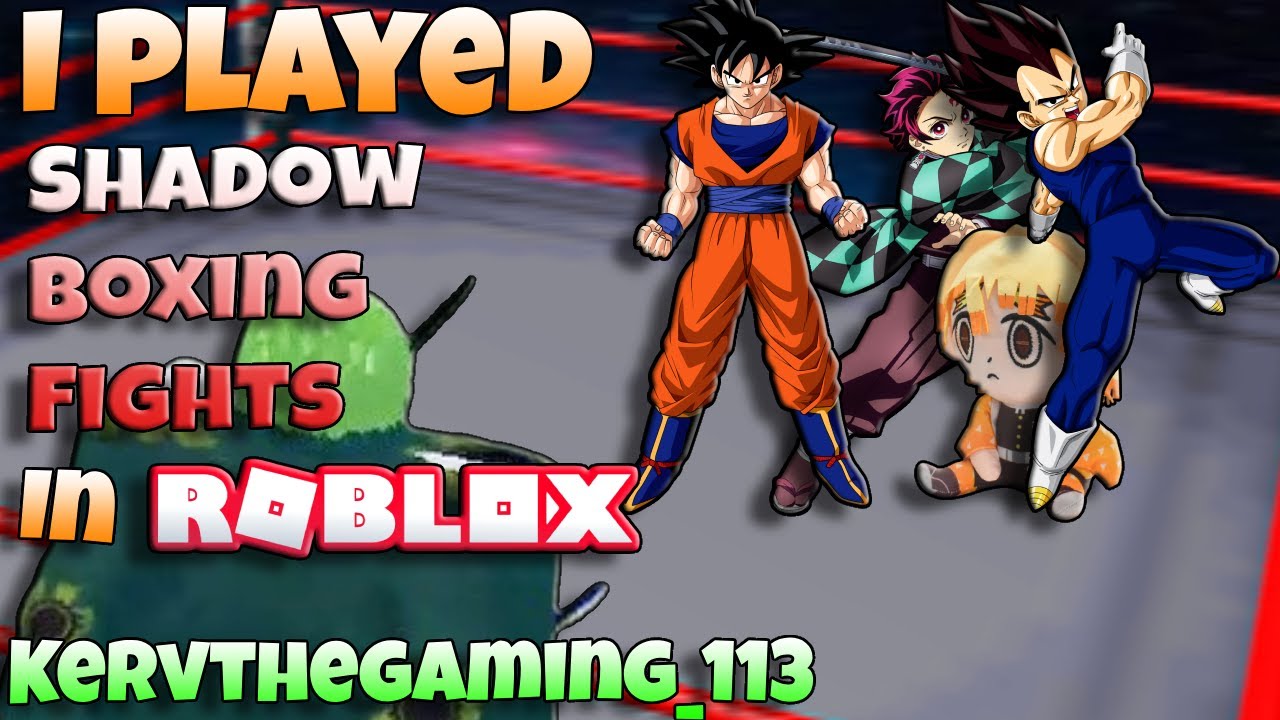 I Played '''Shadow Boxing Fights''' In Roblox - YouTube